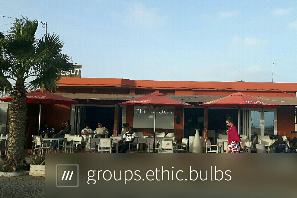 There are many cafe bars on the island of Sal for food and drink