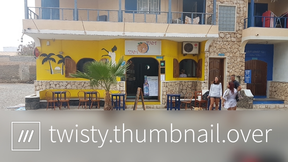 There are many cafe bars on the island of Sal for food and drink